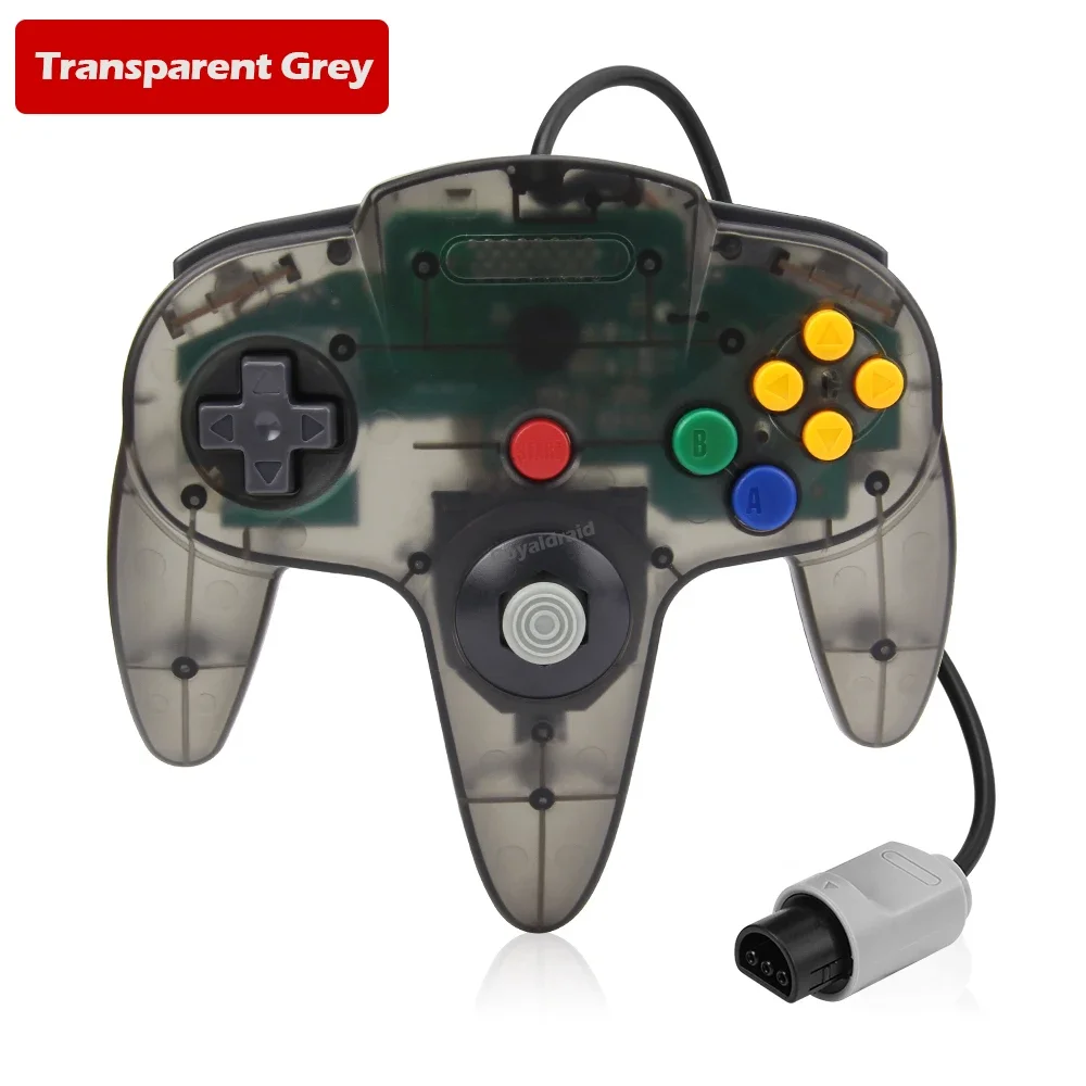 8 Colors For N64 Controller Classic Wired Remote Control Gamepad Gaming ...