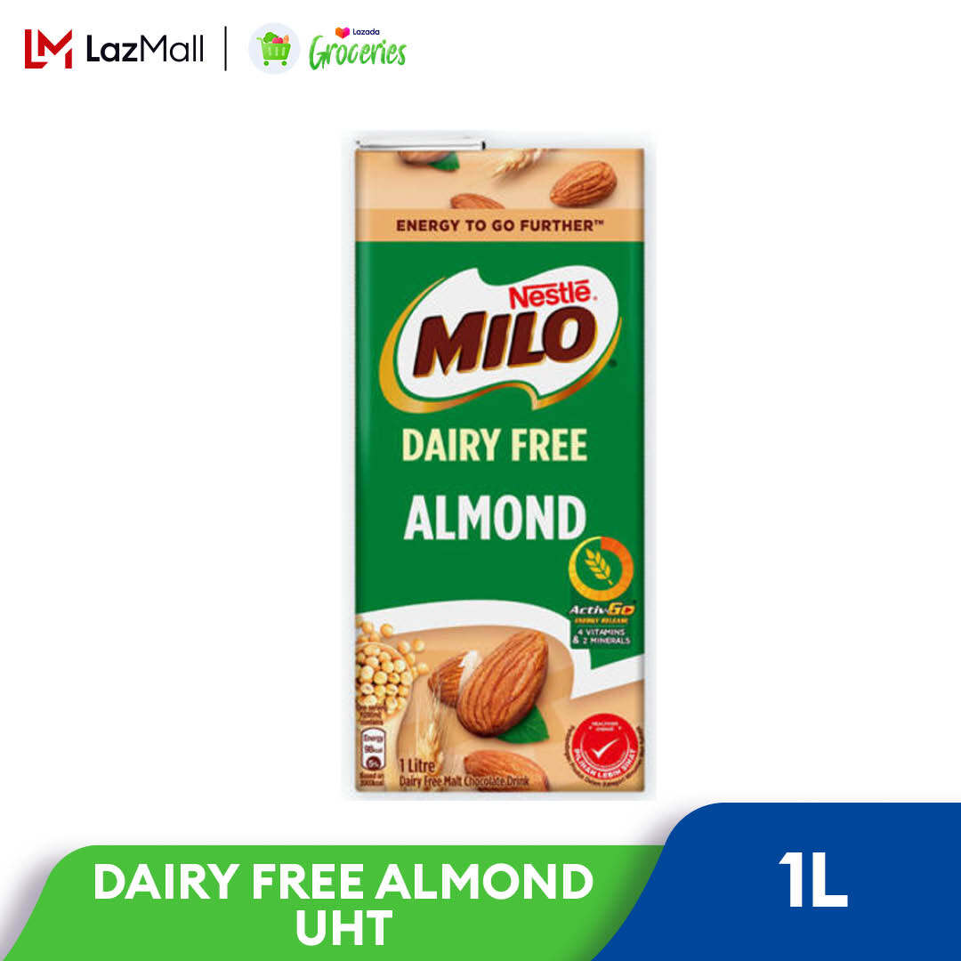 NESTLÉ MILO® DAIRY FREE ALMOND UHT 1L | Lazada