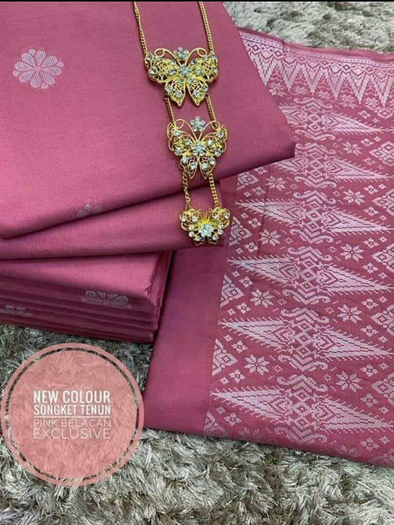 Shop Kain Songket Bunga Tabur online | Lazada.com.my