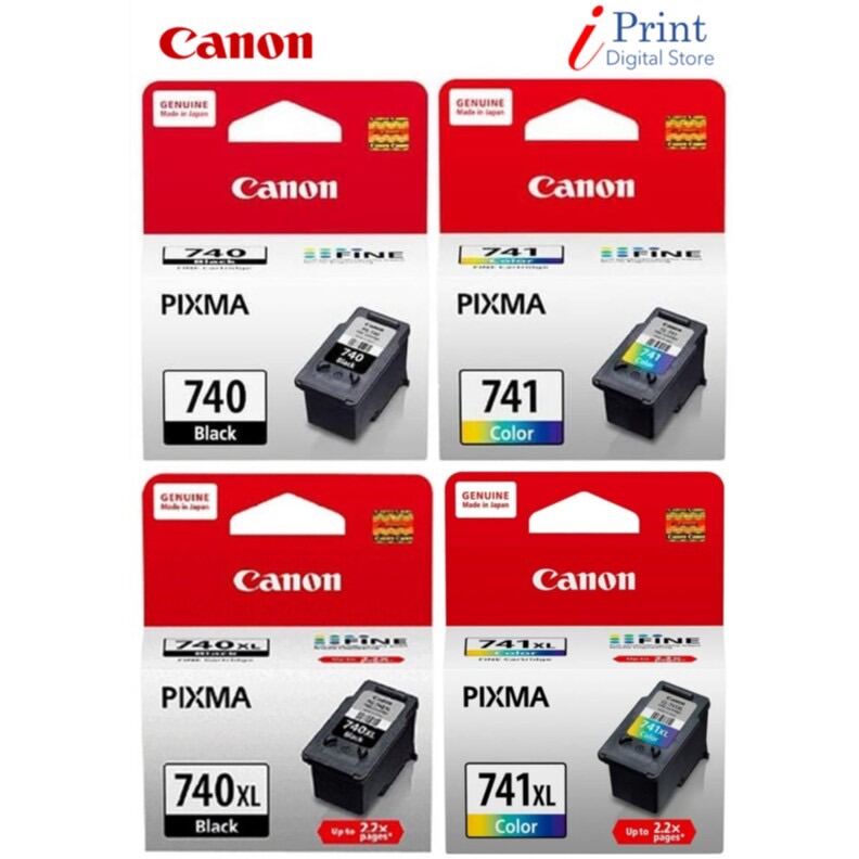 CANON PG-740/PG-740 XL/CL-741/CL-741 XL INK CARTRIDGE [100% ORIGINAL] | Lazada