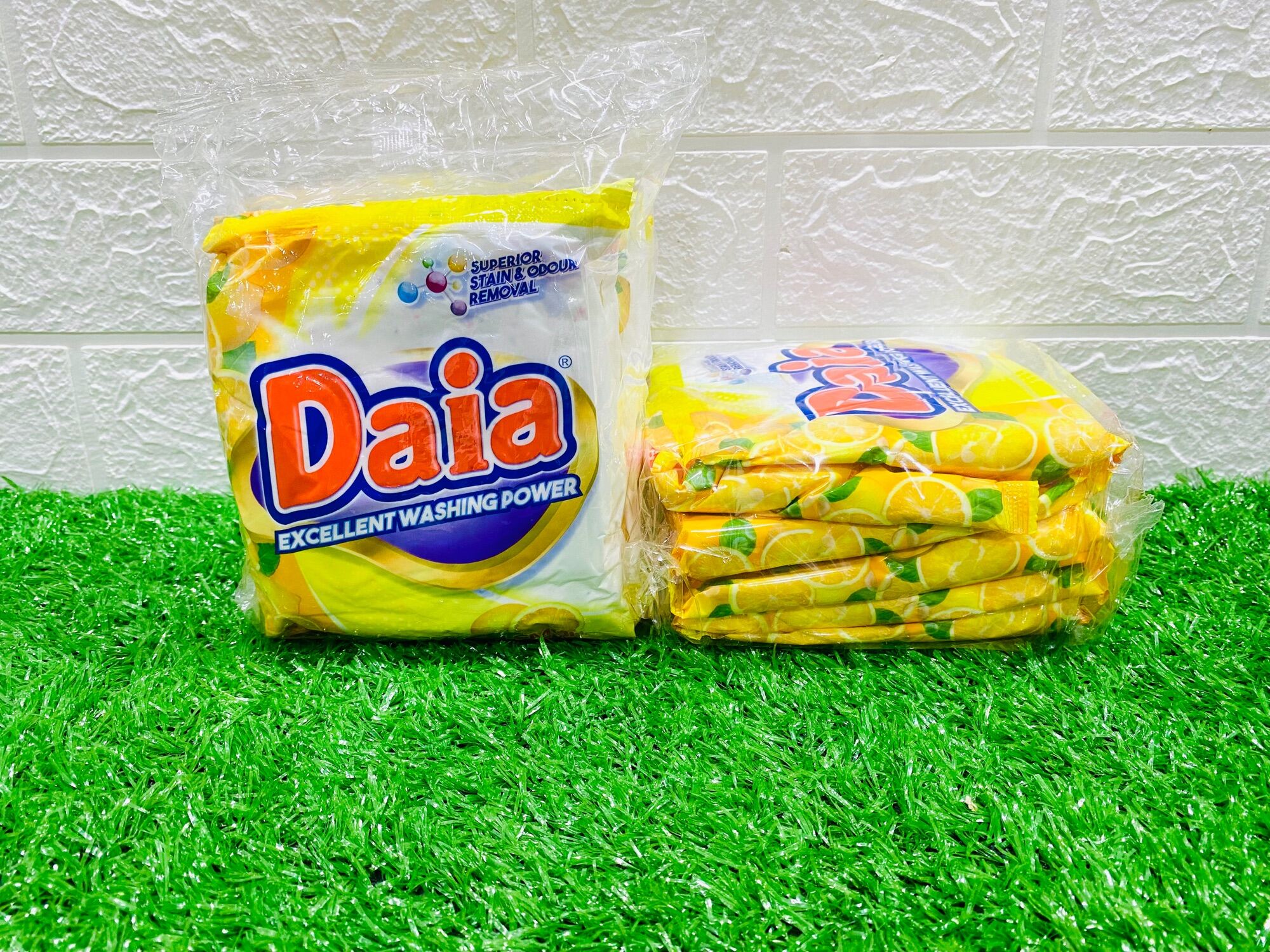 DAIA DETERGENT POWDER 100g [6Pack Per Packet] [Laundry Powder Detergent ...