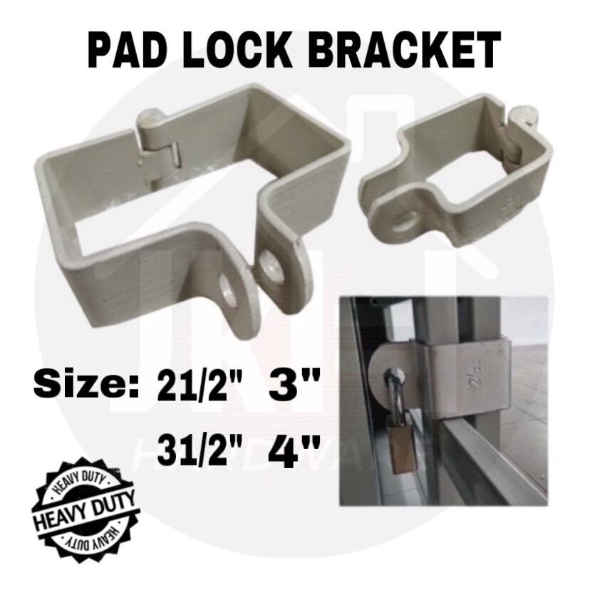 (HEAVY DUTY) PAD LOCK BRACKET /METAL LOCK BRACKET /LOCK CLAMP 21/2" , 3 ...