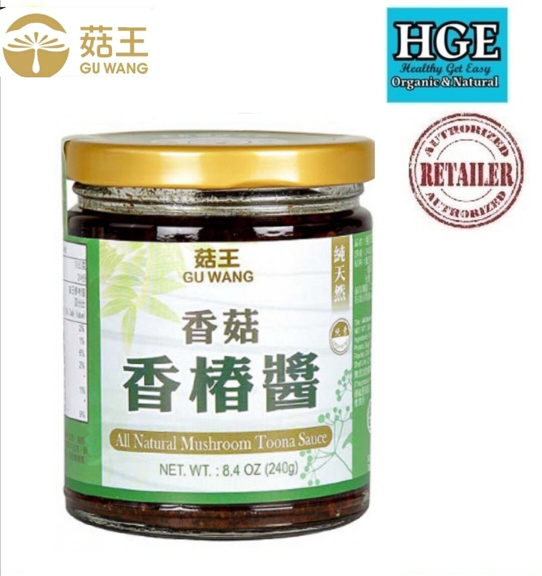 Gu Wang 菇王 MUSHROOM TOON SAUCE 香菇香椿酱 240G | Lazada