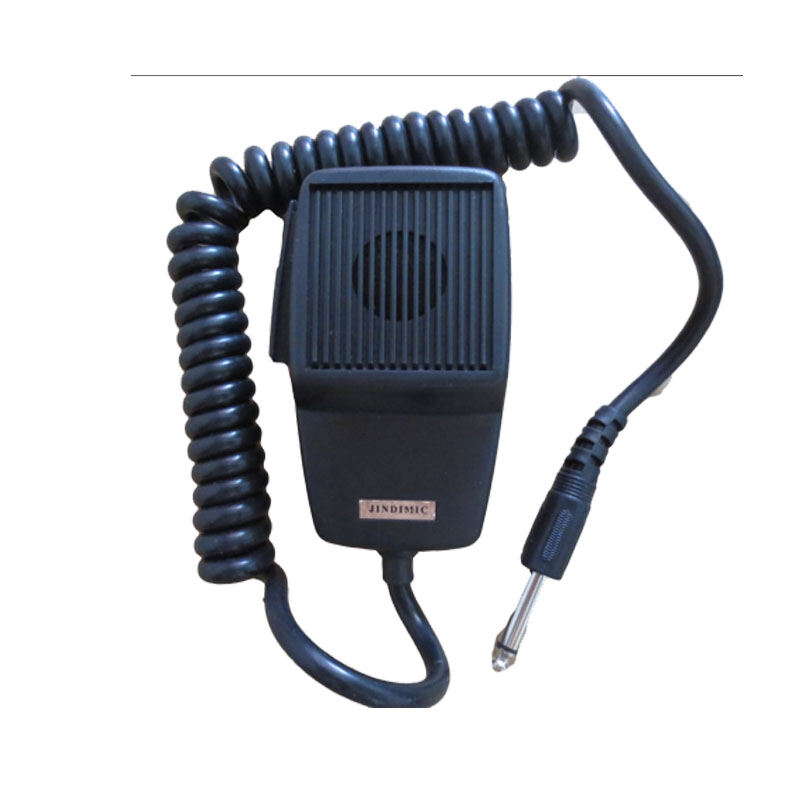 Gold Tone 6.5mm Car Mounted Microphone Handheld Wired Speaker Handle ...