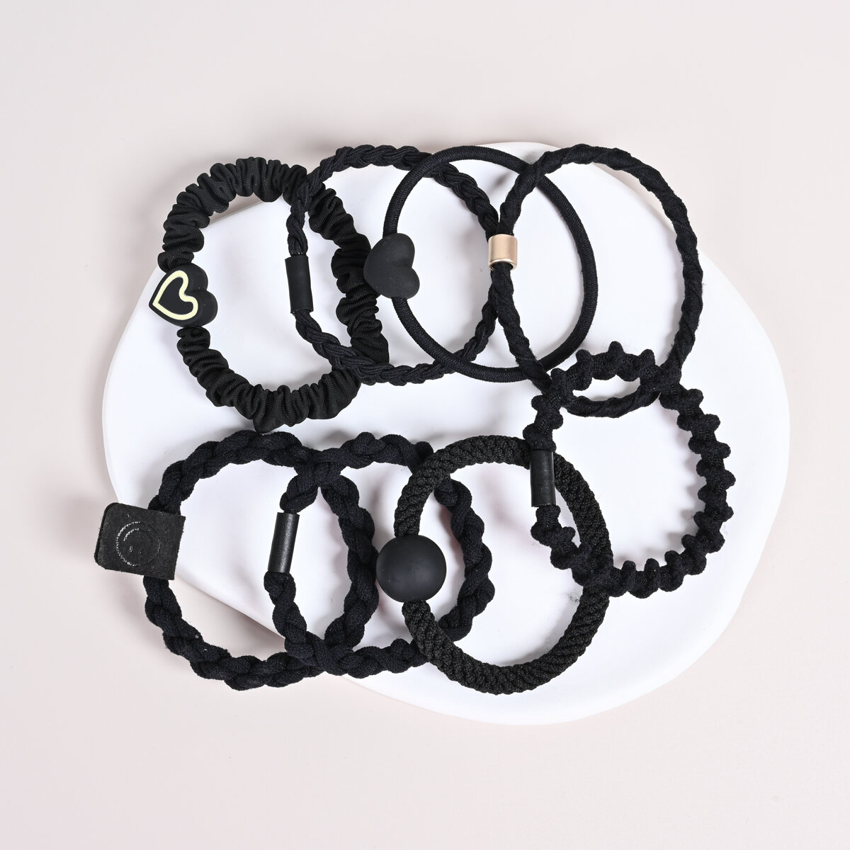 8-Piece Set of Hair Bands Value Suit 2024 New Arrival Elastic Hair ...