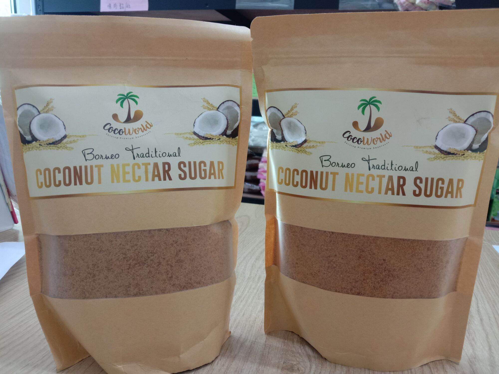 Natural Premium Borneo Traditional Coconut Nectar Sugar 500g | Lazada