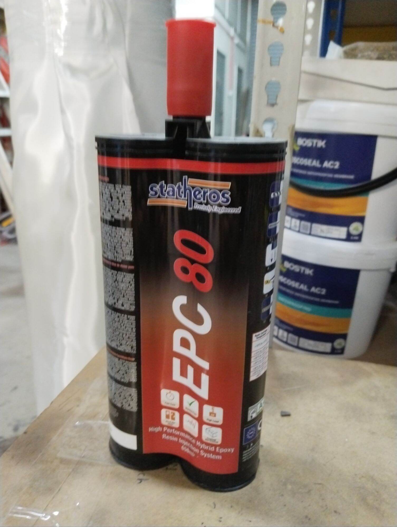 STATHEROS EPC80 (650ml) High Performance Hybrid Epoxy Injection System ...