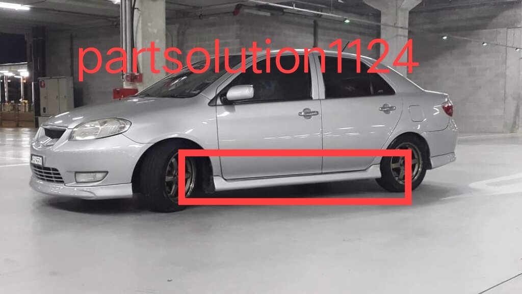 TOYOTA VIOS NCP42 SIDE SKIRTING OEM DESIGN 2003-2007 | Lazada
