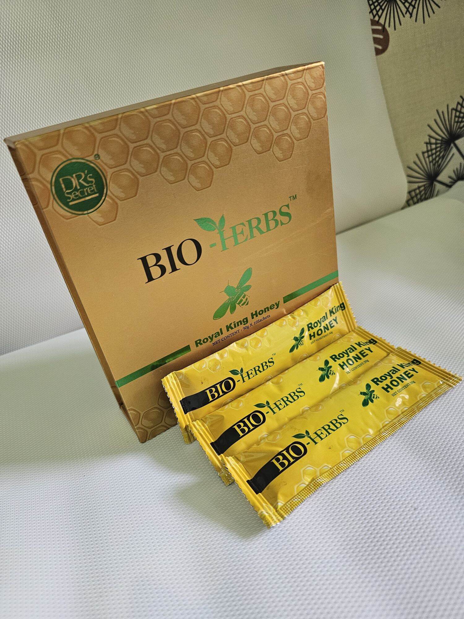 DRS secret BIO-HERBS Royal King Honey 30g x 10s | Lazada
