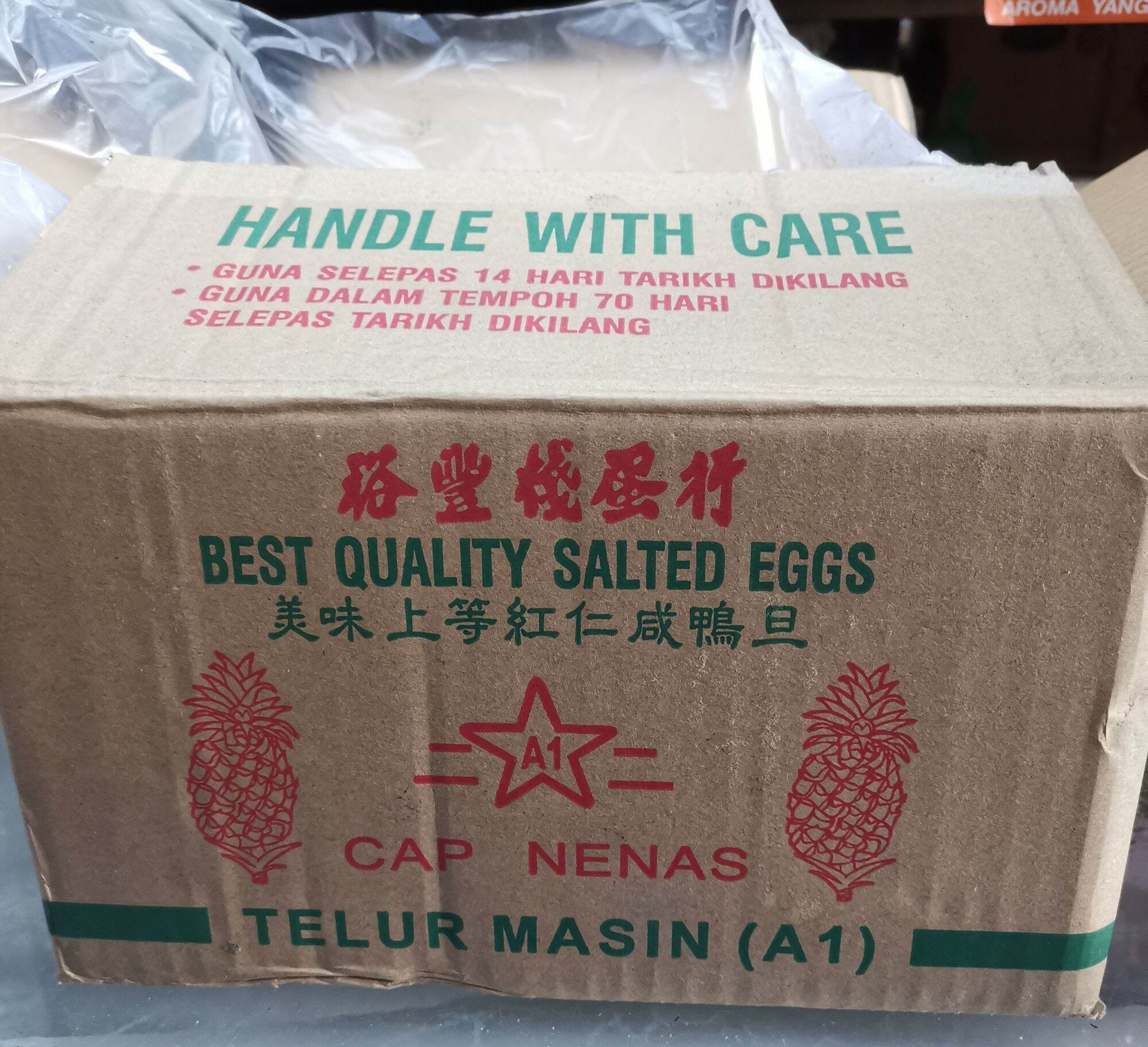 Telur Masin salted duck egg 1ctn 50 biji | Lazada