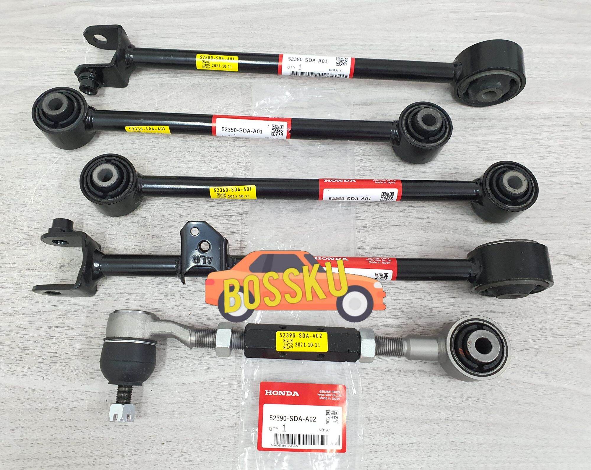 10 IN 1 SET -REAR SUSPENSION ARM/REAR TRAILING ARM/REAR UPPER ARM /REAR ...