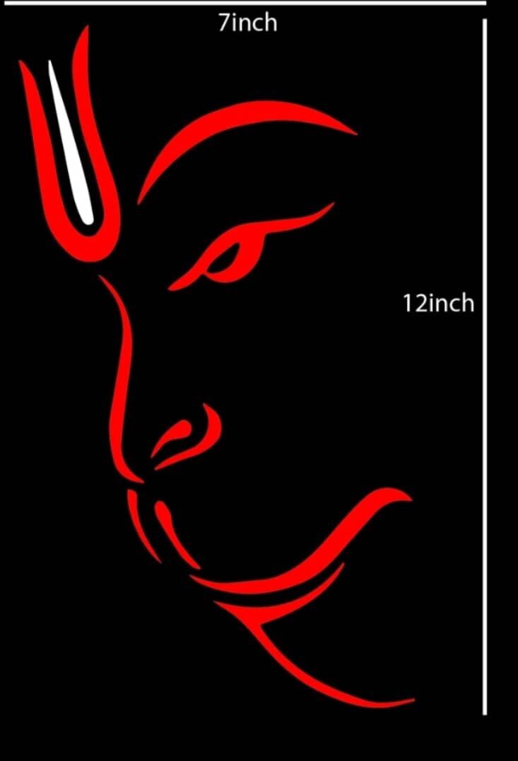 [BEST SELLER] Hanuman sticker, Jai Hanuman, Trending sticker, Hindu God ...