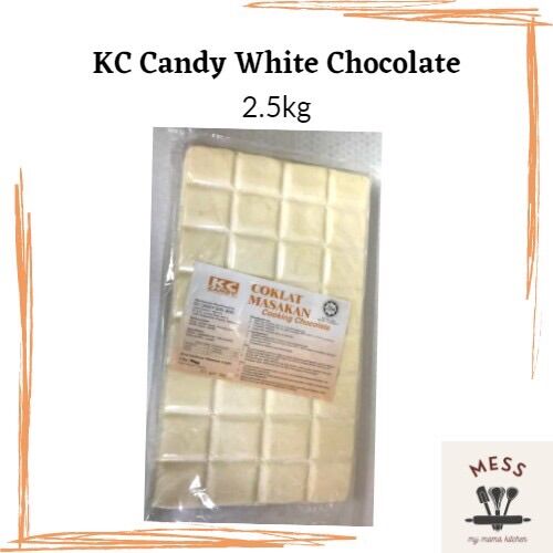 KC Candy Cooking Chocolate White / Coklat Masakan KC Putih/ Halal (2 ...