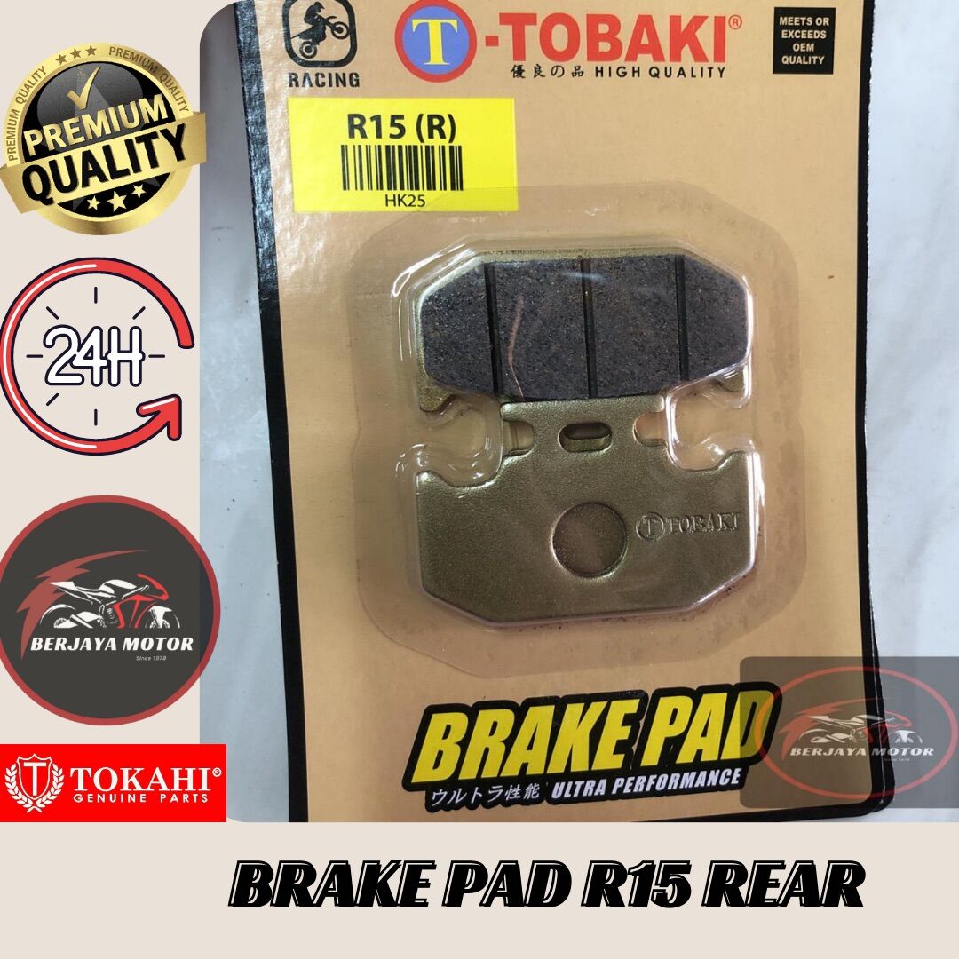 Brake Pad Tobaki Yamaha R15 V3 Front / Rear | Lazada