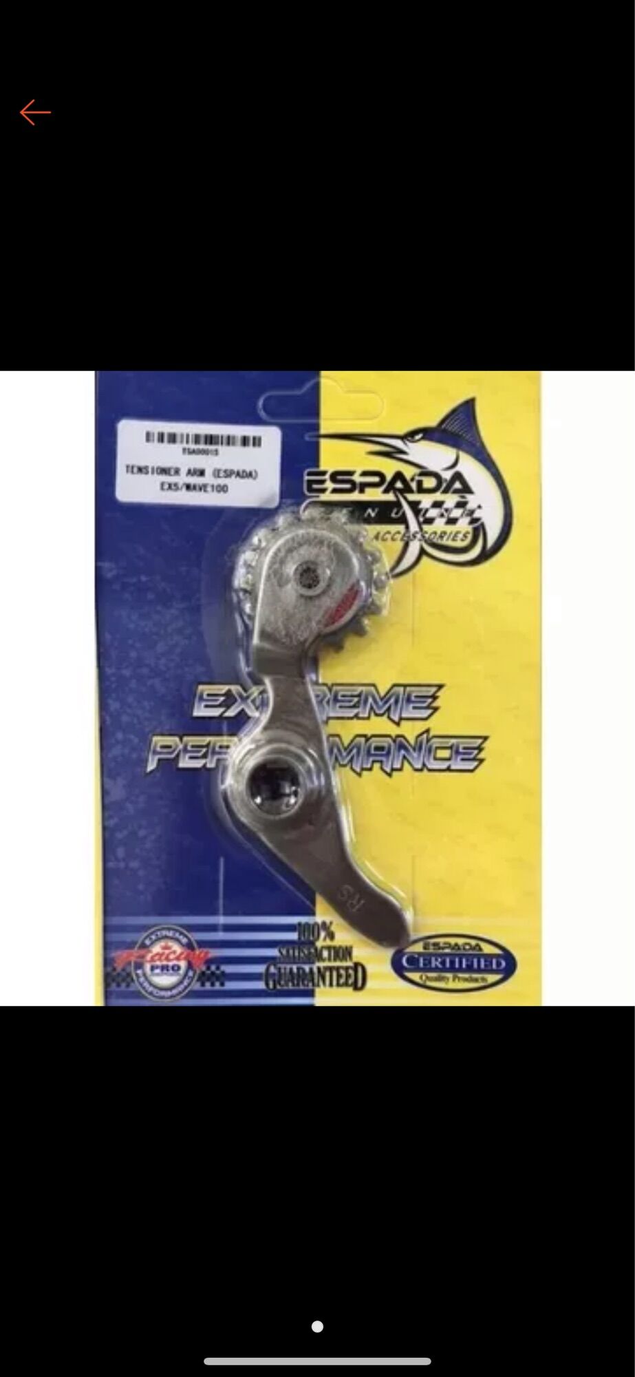 ESPADA RACING EX5 / dream / Wave100 cam chain tensioner / arm tensioner ...