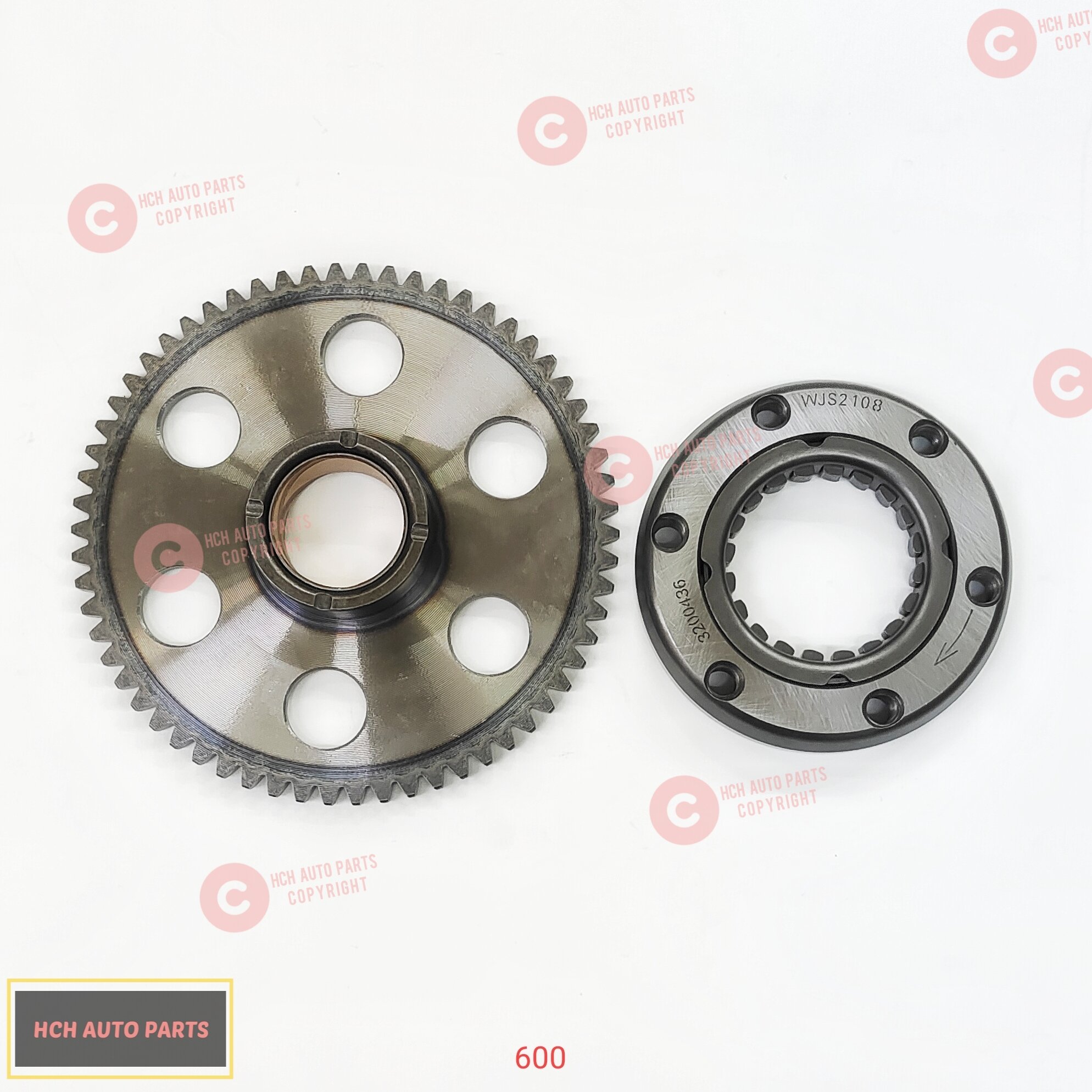 STARTER ONE WAY BEARING ASSY (WITH GEAR) - BENELLI - TNT 600 (100% Q.J ...