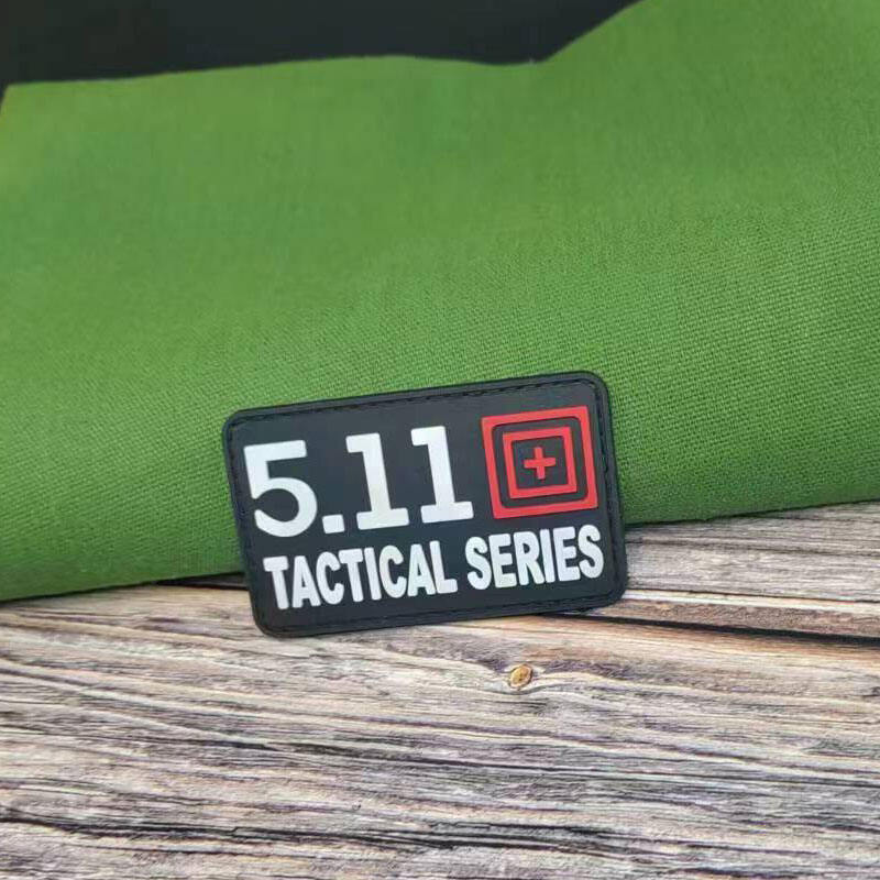 511 Armband Velcro 3D Rubber Bag and Plaster Chapter Soft Rubber Tactical Military Patch Velcro ...