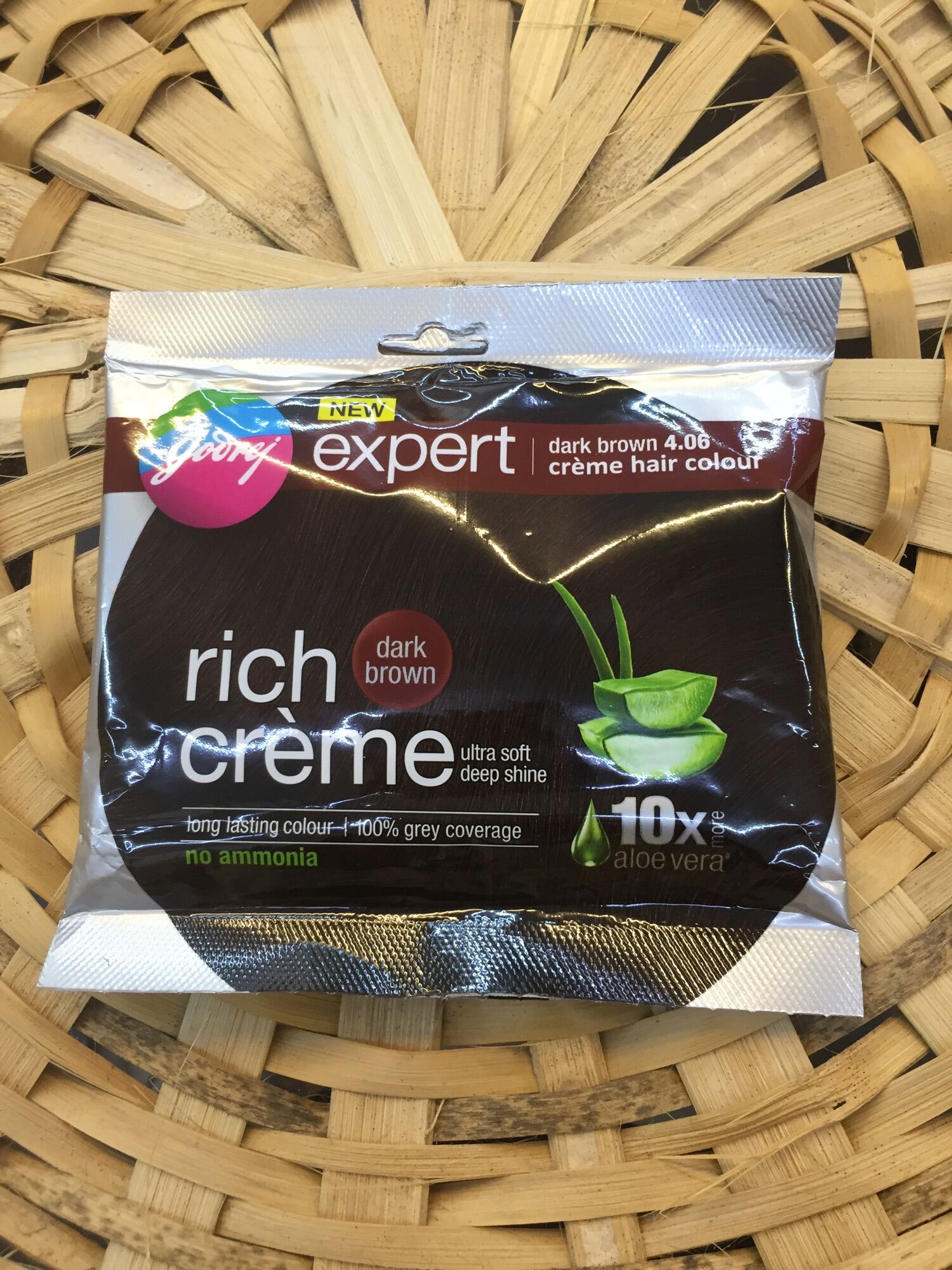 Godrej Expert Rich Creme Hair Dye dark brown 42g | Lazada