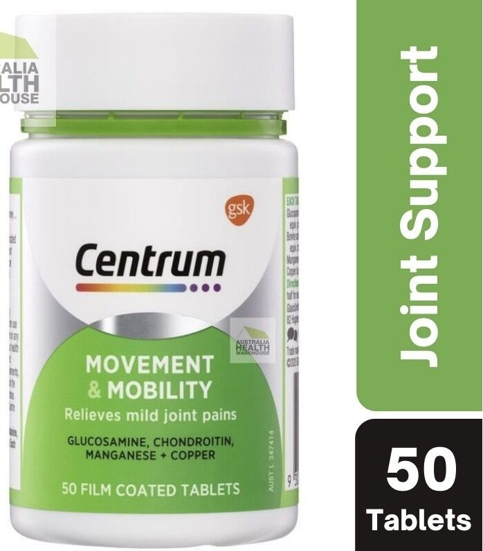 CENTRUM MOVEMENT & MOBILITY 50 TABLETS JANUARY 2023 | Lazada