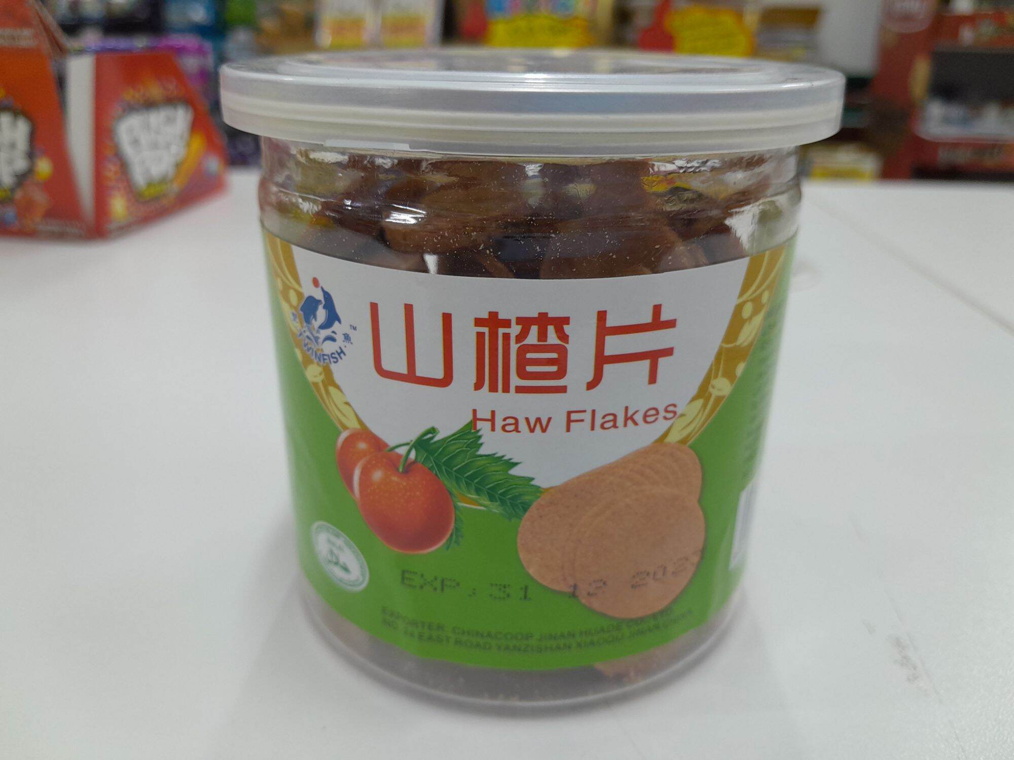 TWINFISH HAW FLAKES/ HAW JELLY (160G) 双魚山楂片/山楂酪(160克) | Lazada