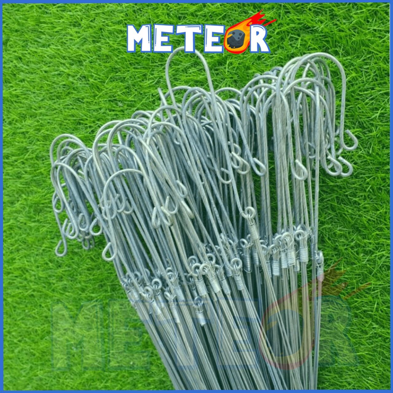 Dawai Besi Gantung Orchid 85CM (3 Penyangkut) | Lazada