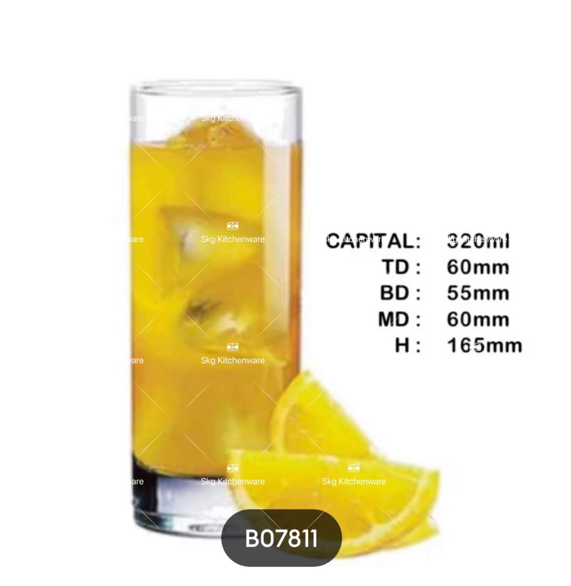 Ocean B07807/B07811/B07812 New York Series Long Drink Glass Water Glass ...