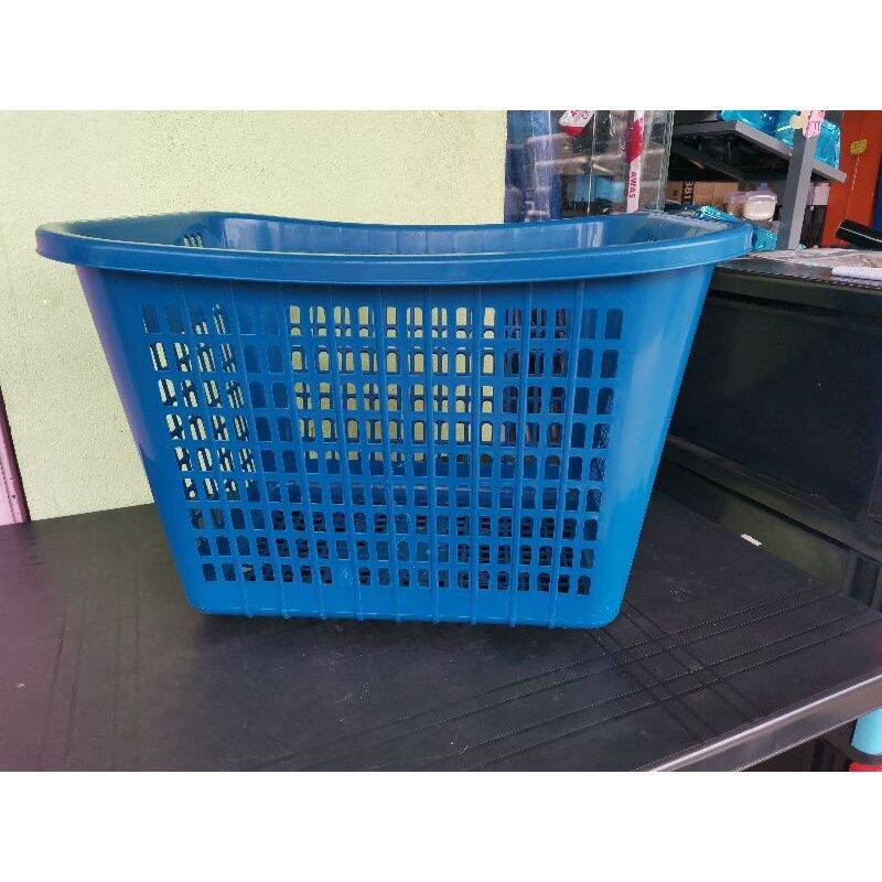 Plastic Square Laundry Basket 50Liter / Multipurpose Basket / Bakul ...
