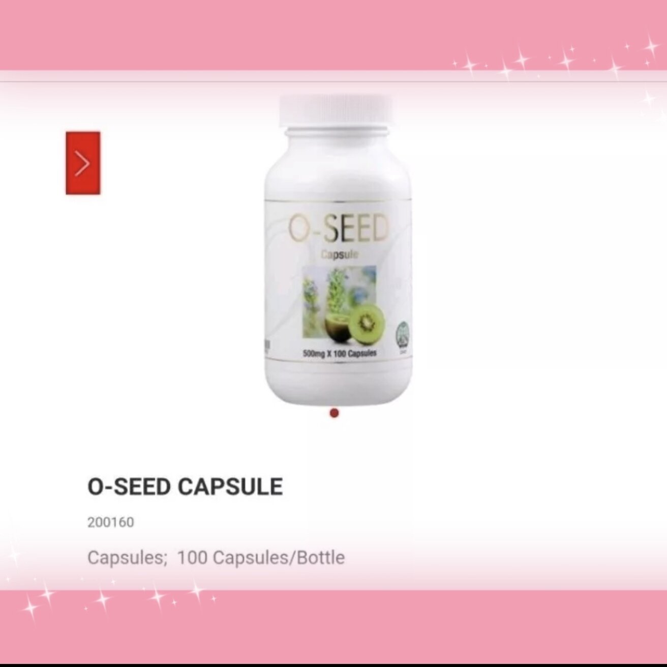 E. Excel O Seed 欧蜜籽100Capsules | Lazada