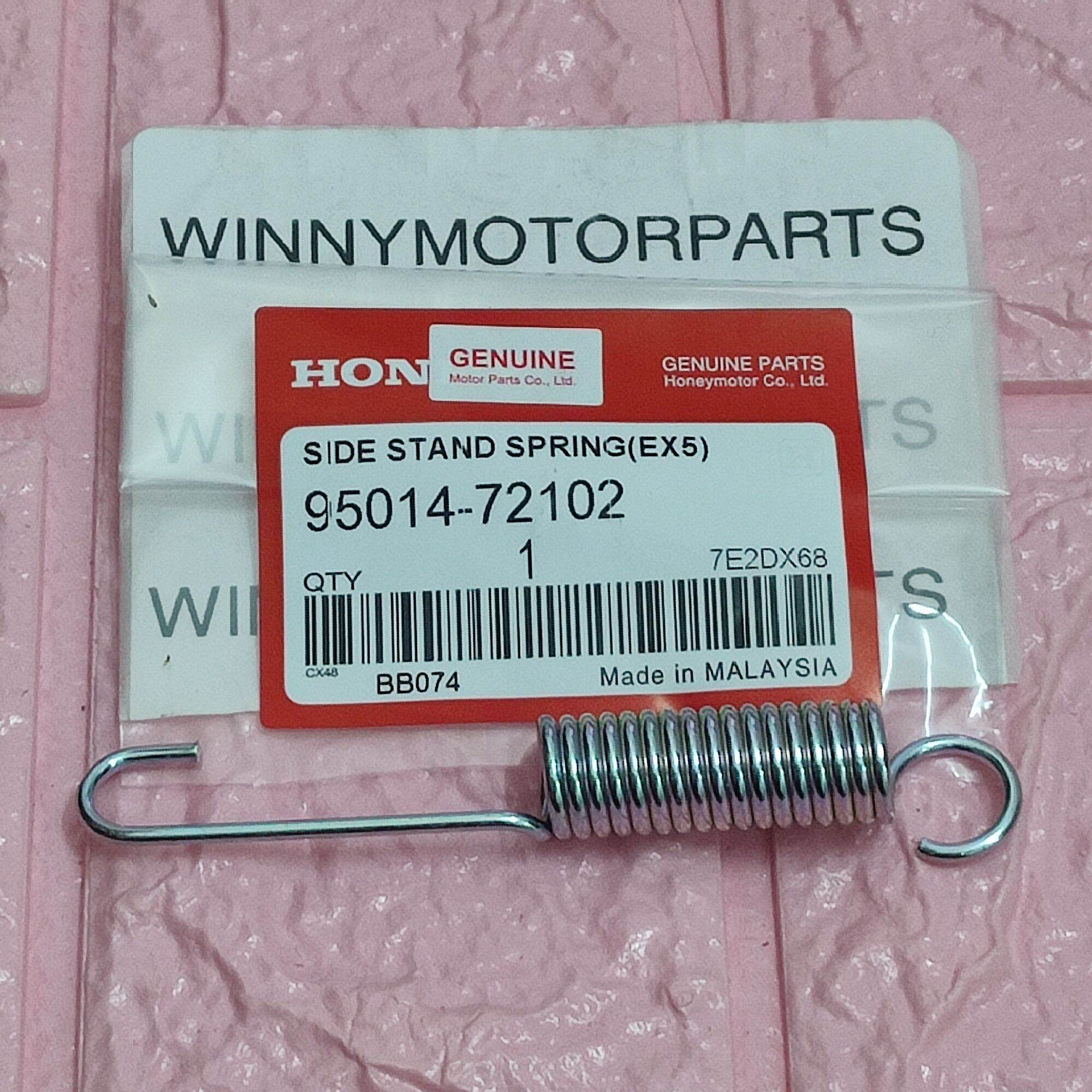 HONDA C70 GBO EX5HP EX5 DREAM MAIN DOUBLE STAND SIDE STAND BRAKE PEDAL SPRING ORIGINAL THAI ...