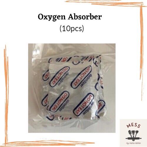 Oxygen Absorber Food Grade / Penyerap Oksigen (10pcs) | Lazada