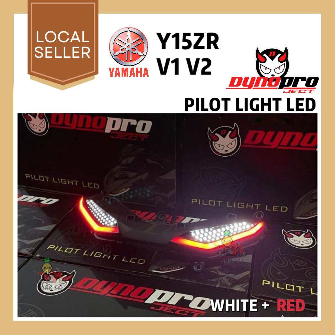 YAMAHA Y15ZR V1 V2 DYNOPRO LED MATA GABAN LED PILOT LIGHT + RUNNING SIGNAL POSITION MATA GABAN ...