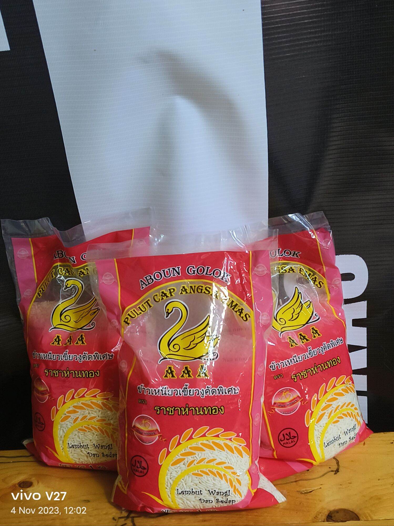 Beras Pulut Cap Angsa(1kg) | Lazada