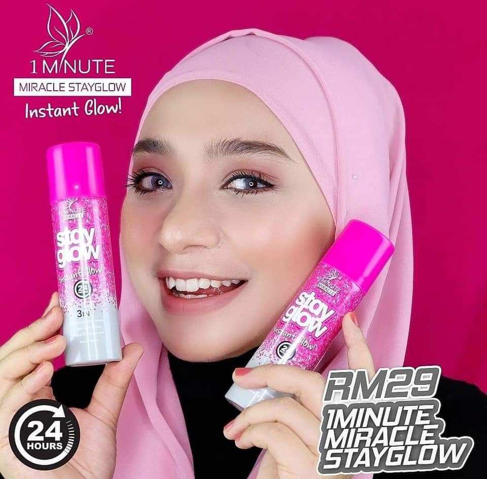 STAY GLOW SPRAY 1 MINUTE MIRACLE | Lazada