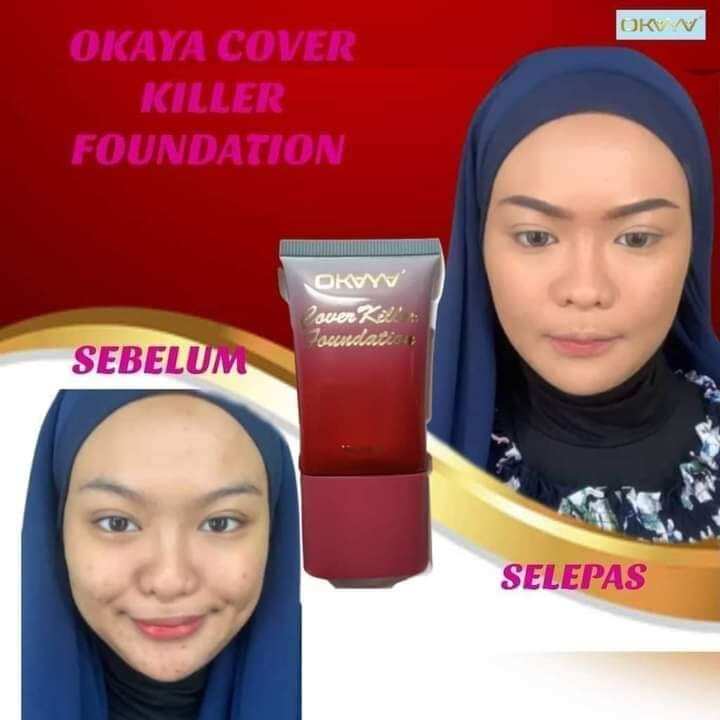 Okaya Cover Killer Foundation | Lazada