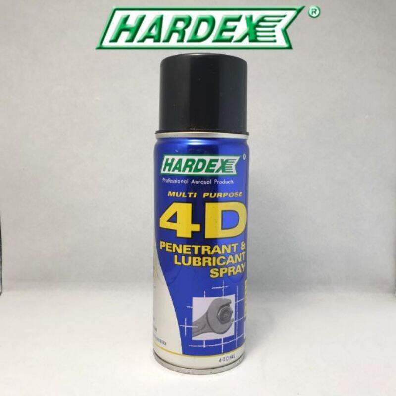 400 ML HARDEX MULTI PURPOSE 4D PENETRANT & LUBRICANT SPRAY ANTI | Lazada