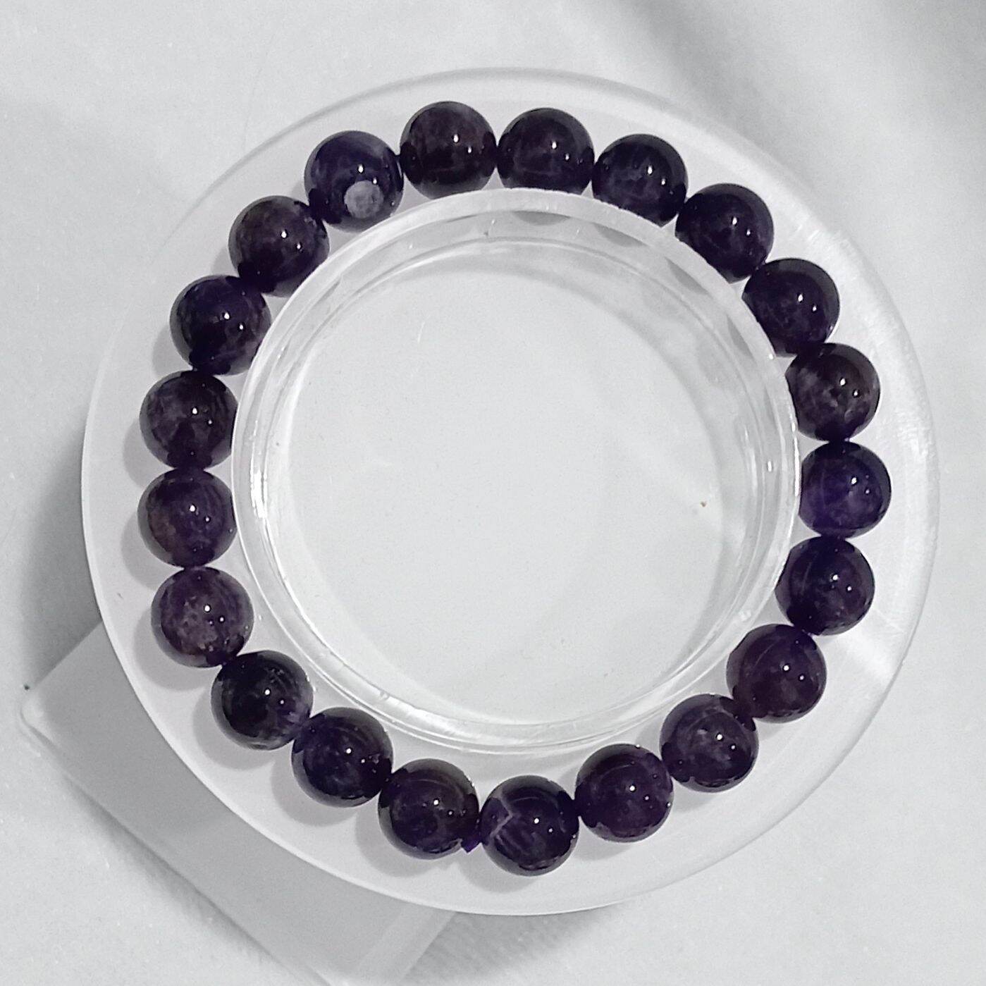 紫水晶 Uruguay Amethyst Bracelet. Known as the all-purpose stone, helps to ...
