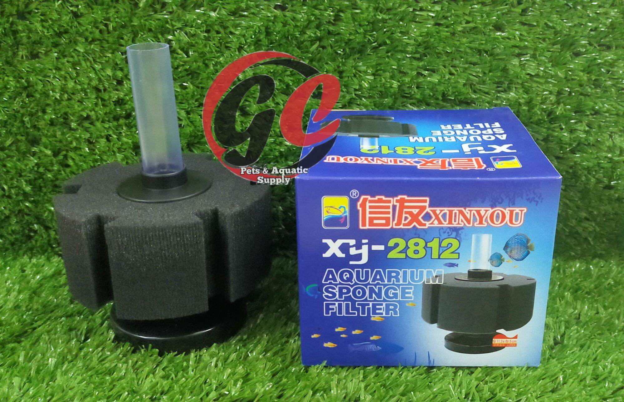 XinYou Aquarium Sponge Filter/Biological Sponge Filter 🐠XY-168,XY-2835,XY-2836,XY-2810,XY-2811 ...