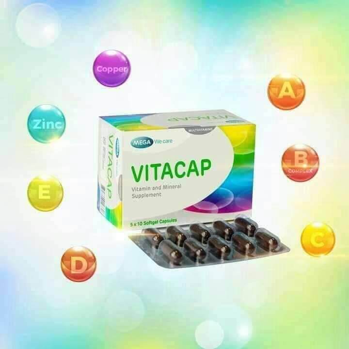 VITACAP VITAMIN AND MINERAL SUPPLEMENT | Lazada