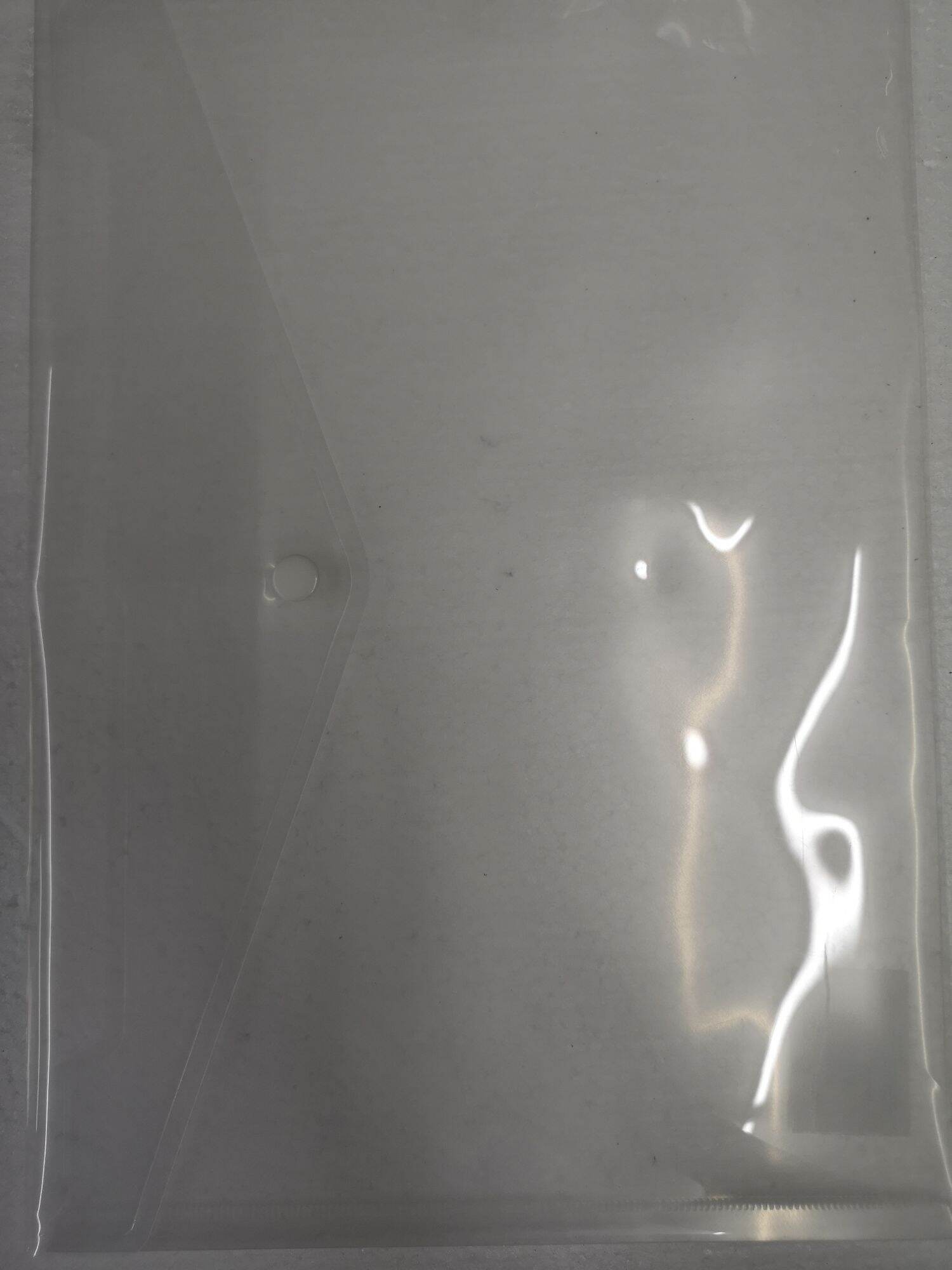 Astar 18C A4 Clear PVC Button File (Pocket File) File Folder With ...