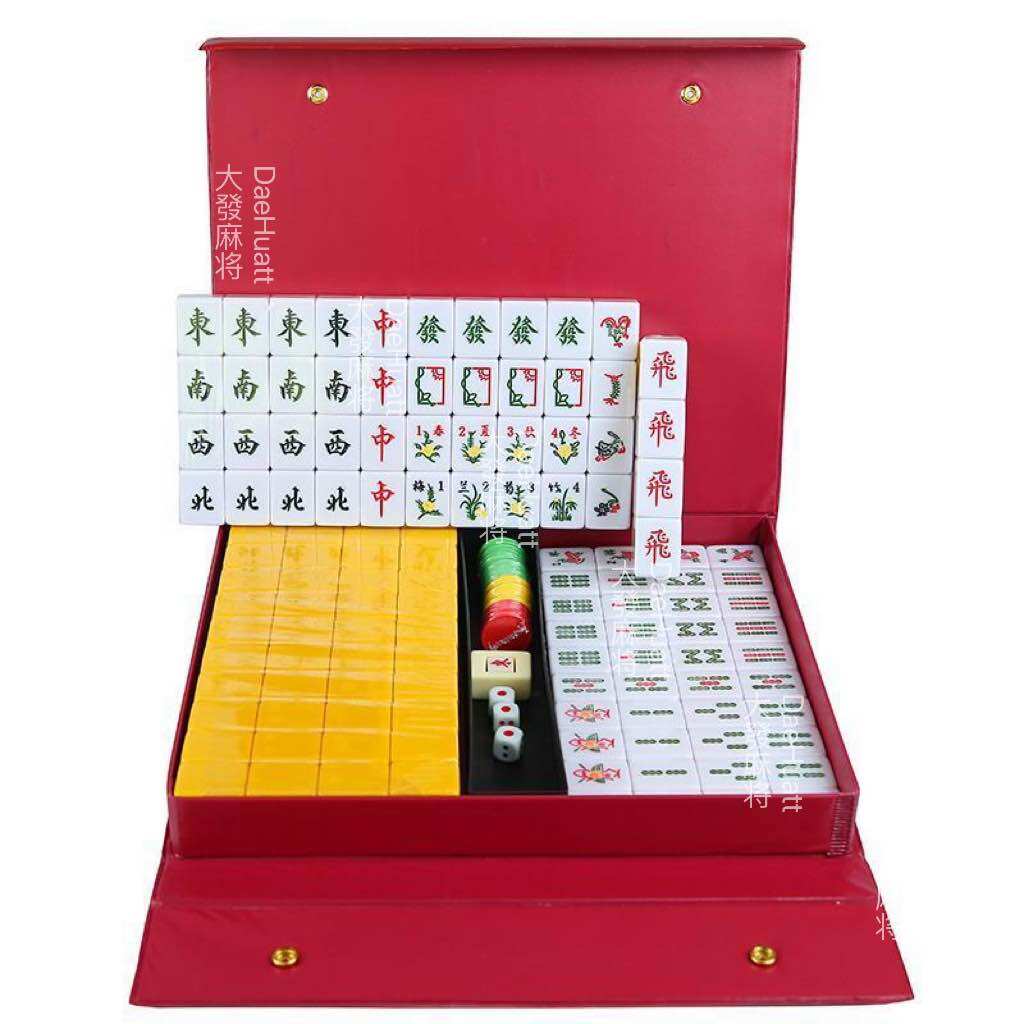 [DaeHuatt] 4 Players Mahjong 四人麻将 (有飛)Large Size High Quality Mahjong ...