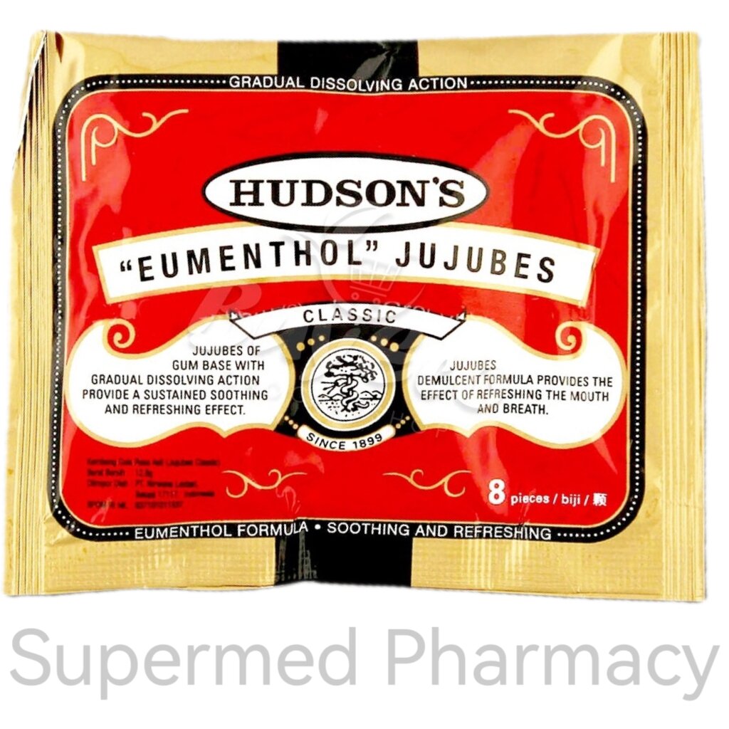 Hudson's Eumenthol Jujubes 8's | Lazada
