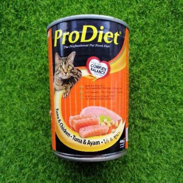 Prodiet makanan basah kucing dalam tin 400g / Prodiet cat wet food ...