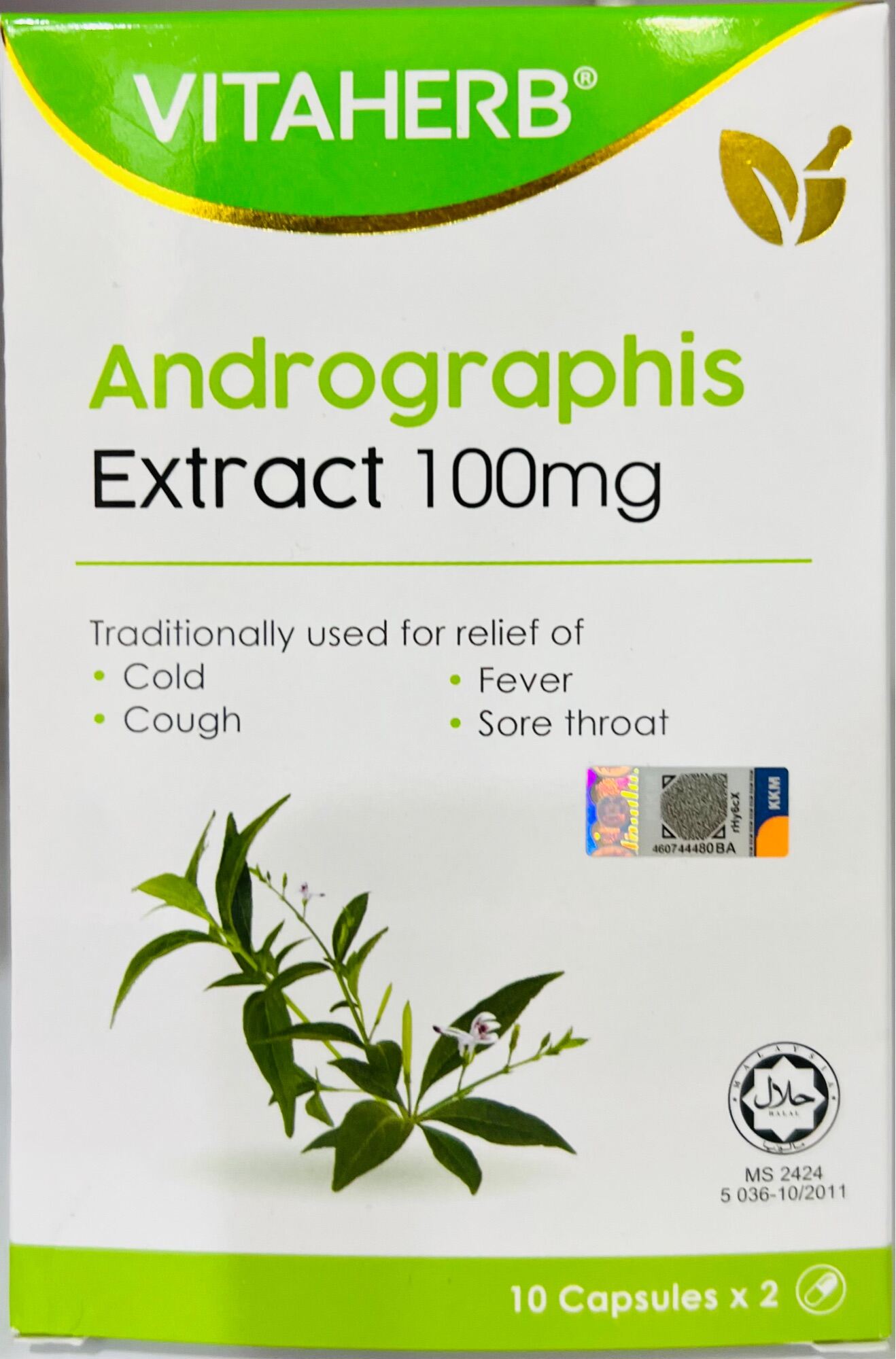 ANDROGRAPHIS EXTRACT 100MG (2X10’s) | Lazada