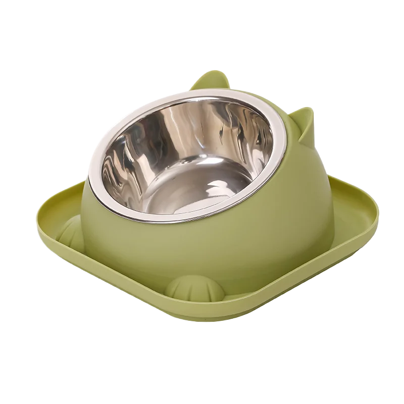 Fun Shaped Anti Tipping Cat Bowl With Added Water to Prevent Ants ...