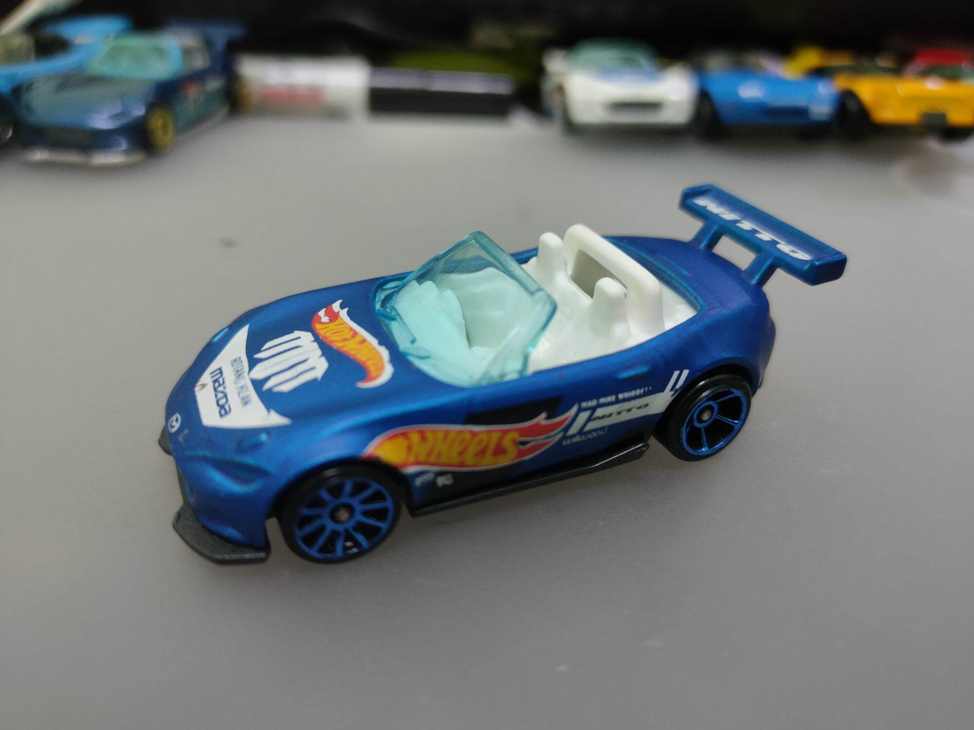 Hotwheels Blue Mad Mike Nitto Mazda Mx5 Miata | Lazada