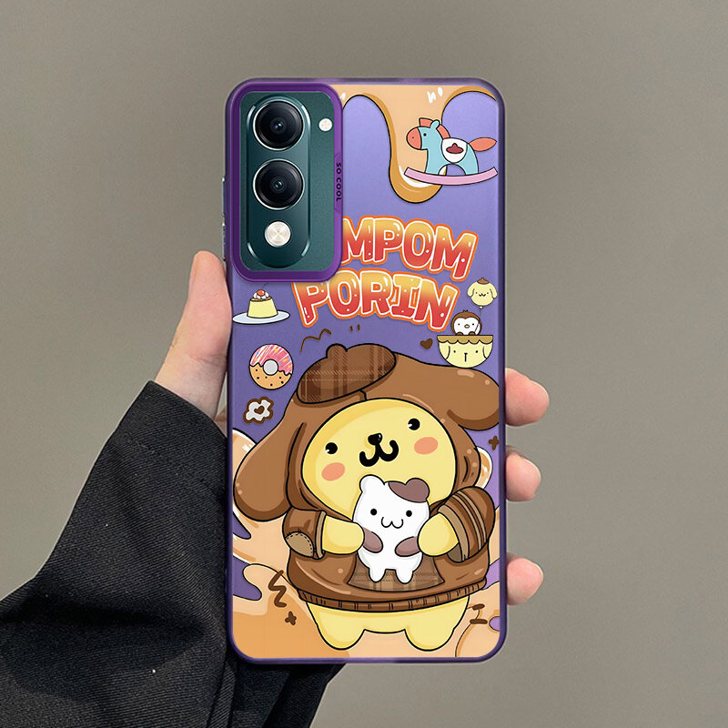 vivo Y29t Y29s Y19s Pro Pompompurin Glossy Case Golden Retriever Design ...