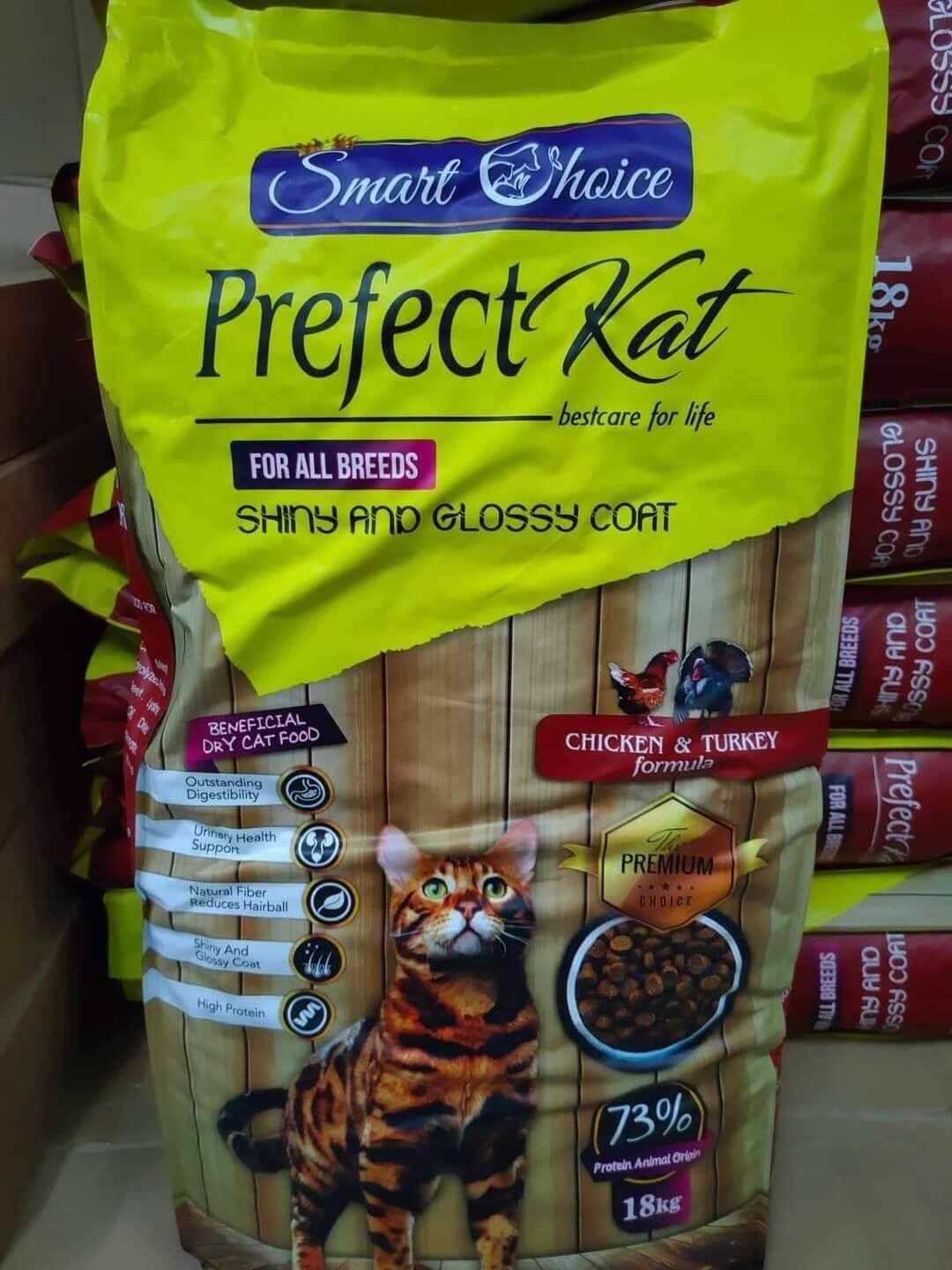 Smart Choice Prefect Kat Cat Food Chicken & Turkey 18kg | Lazada