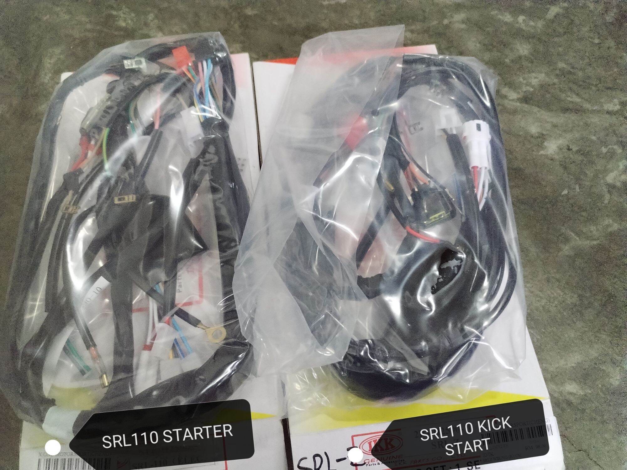 YAMAHA SRL110 LAGENDA110 LAGENDA 110 (KICK/Starter) FULL SET WIRING ...