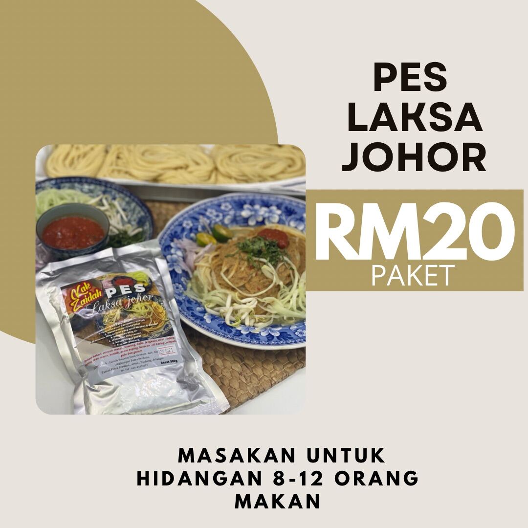 Pes Laksa Johor Kak Zaidah | Lazada