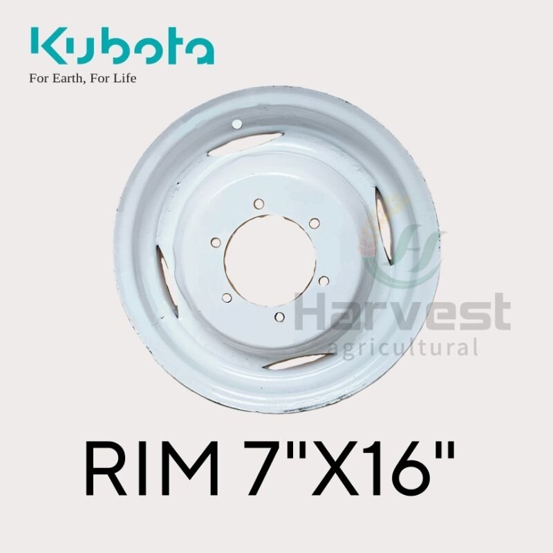 Rim Tracrtor Kubota 7"X16" (Front Wheel Kubota L series/ L1 series/ GL ...
